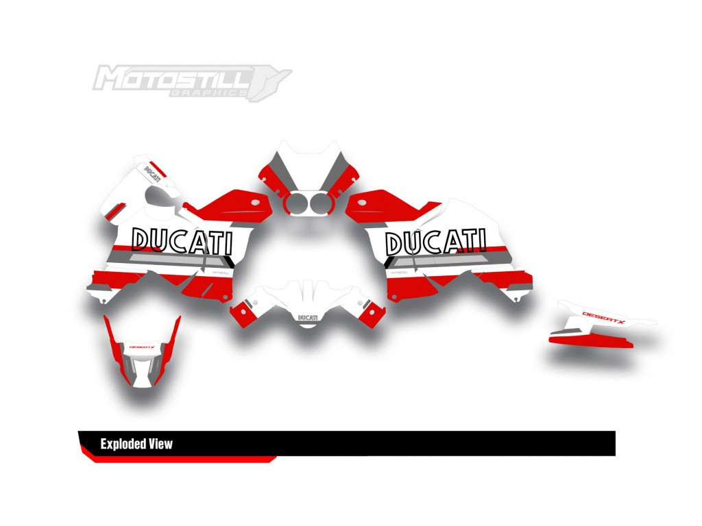 ducati desert x sticker kit | ducati desert x graphic kit | ducati desert x decal kit | ducati ...